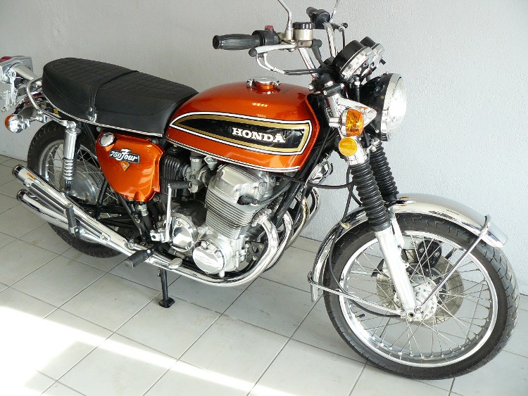 Honda CB 750 K4 sunrise de 1974 d'occasion - Motos anciennes de collection japonaise Motos vendues