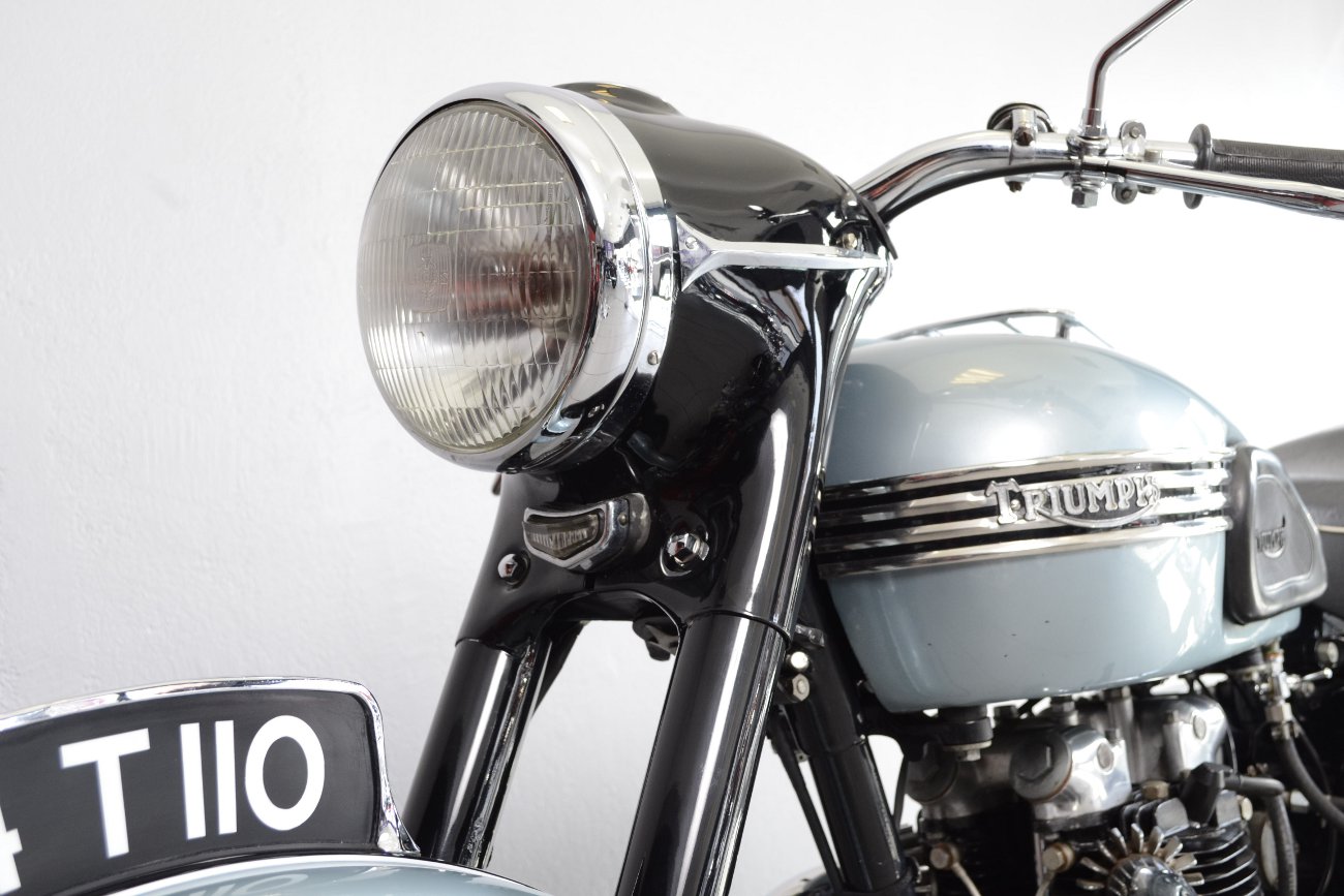 Triumph T110 de 1954 d'occasion - Motos anciennes de collection ...